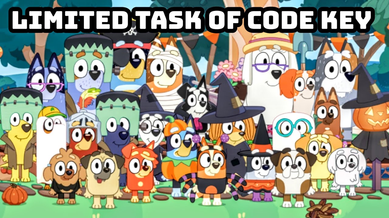 Bluey Let's Play Limited Task Of Code Key Free Unlock All New ...