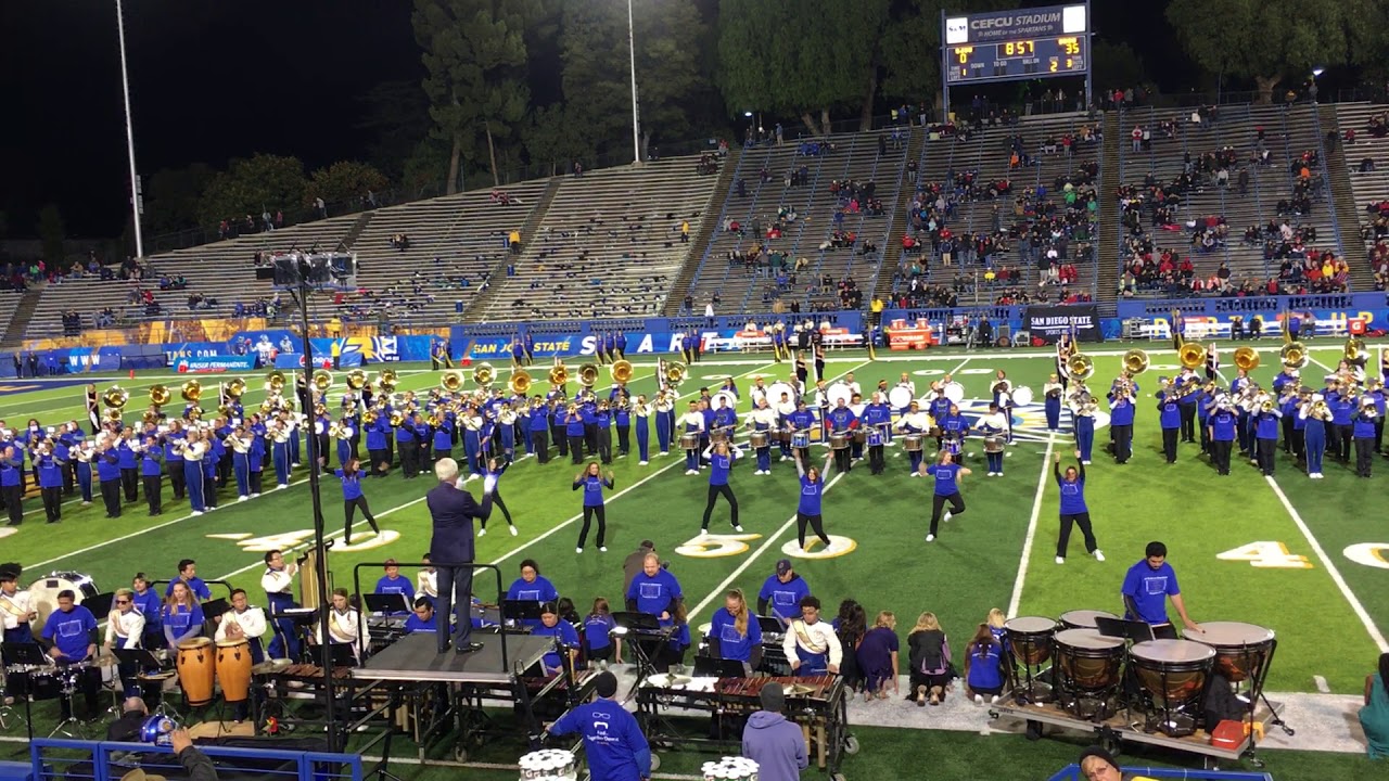 SJSU 2017 Mega Band Thriller - YouTube