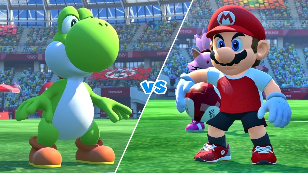 Mario & Sonic at the Tokyo 2020 Olympic Games - Team Mario Vs. Team ...