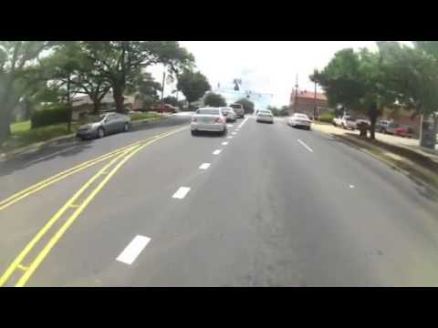 Mark Clyde cycles gas bike cruising the hwy - YouTube