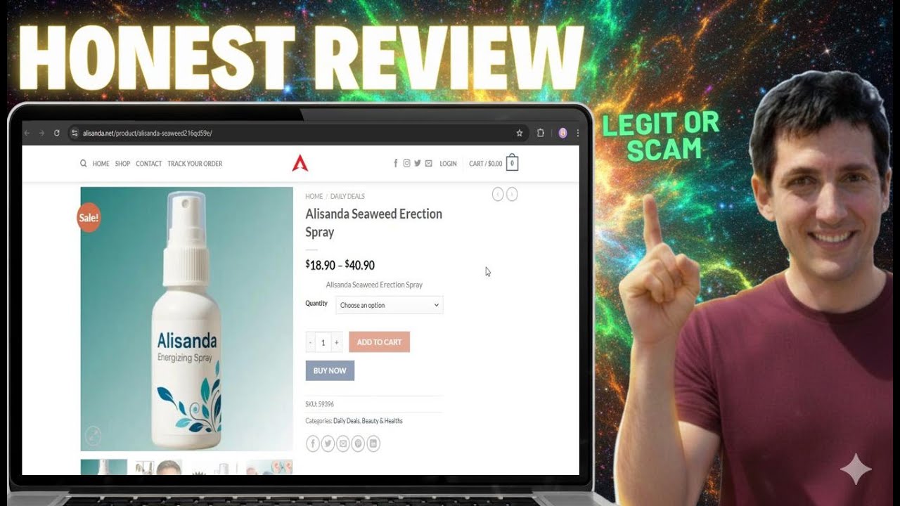 Alisanda Seaweed Spray Review 2026 Scam Exposed Fake Product Warning ...