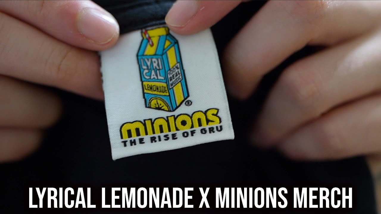 lyrical lemonade x minion merch 2022 - YouTube