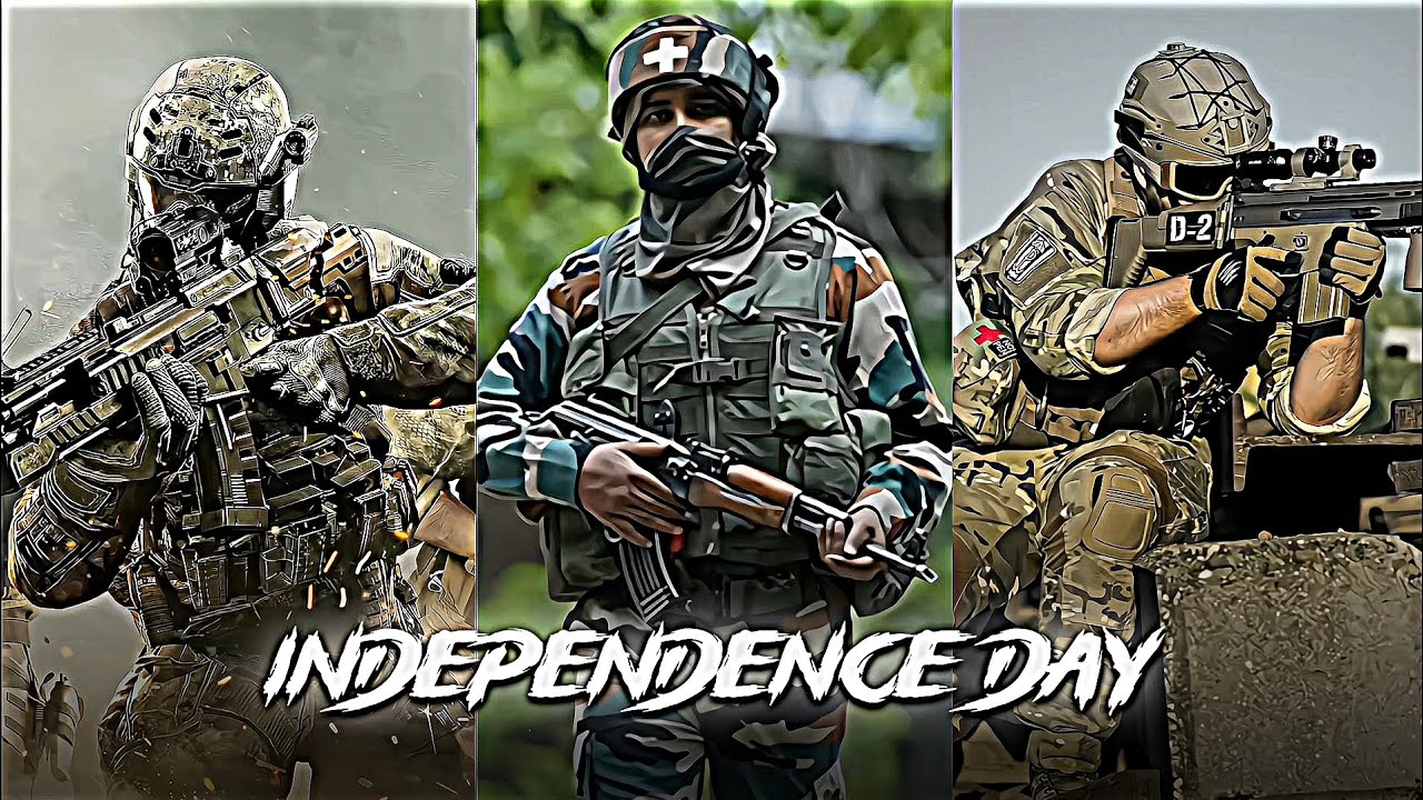 Independence Day Special Edit | Indian Army Edit | TvS HeroCrafterZ ...