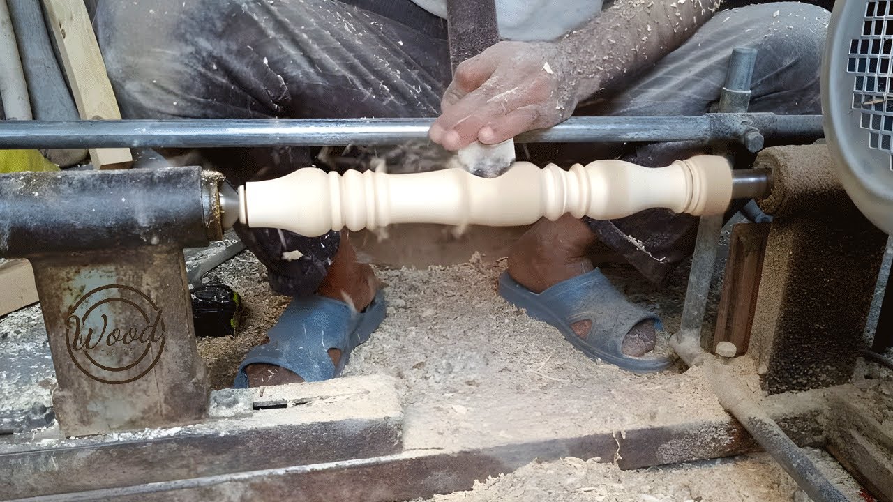 Woodturning _ A Complete Guide to Turning a wood piece - YouTube