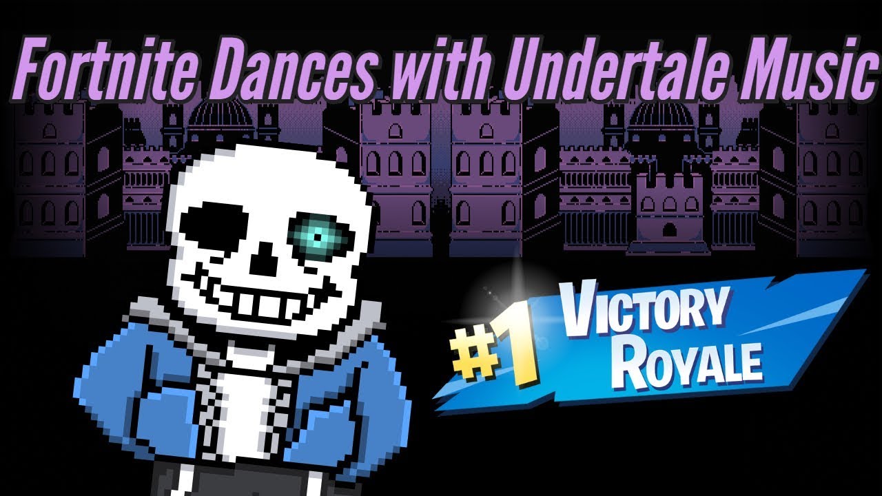 Fortnite Dances With Matching Undertale Music - YouTube
