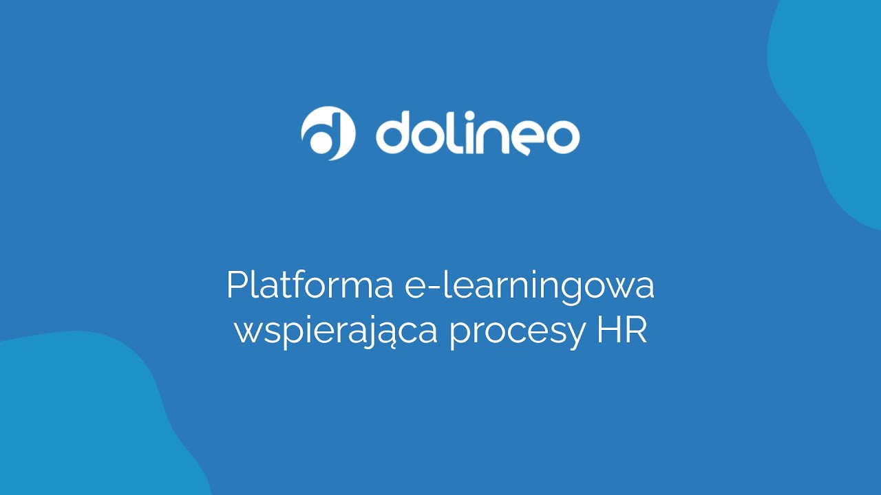 Dolineo - platforma e-learningowa wspierająca procesy HR - YouTube