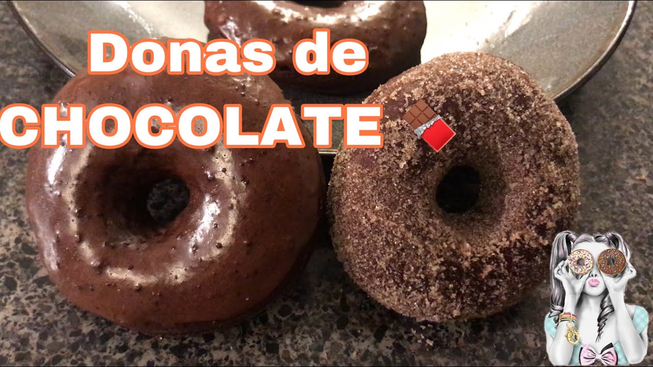 DONAS DE CHOCOLATE 🍫 - YouTube