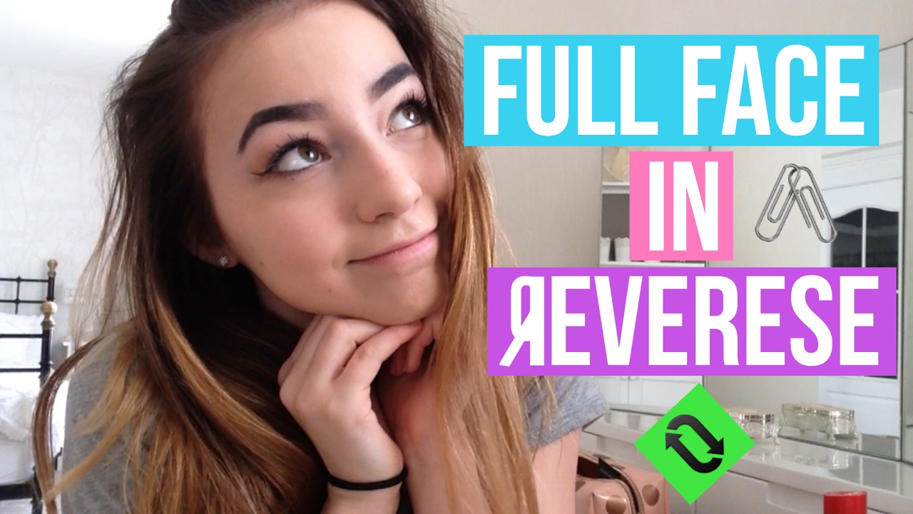 MAKEUP IN REVERSE VIDEO! | MIRIAM SMITH - YouTube