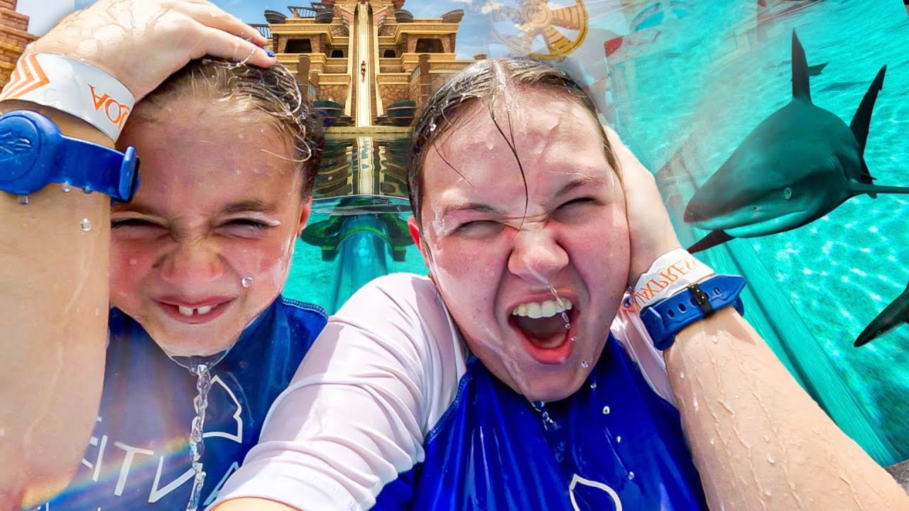 Ruby and Bonnie Adventures in Atlantis, The Palm Dubai - YouTube