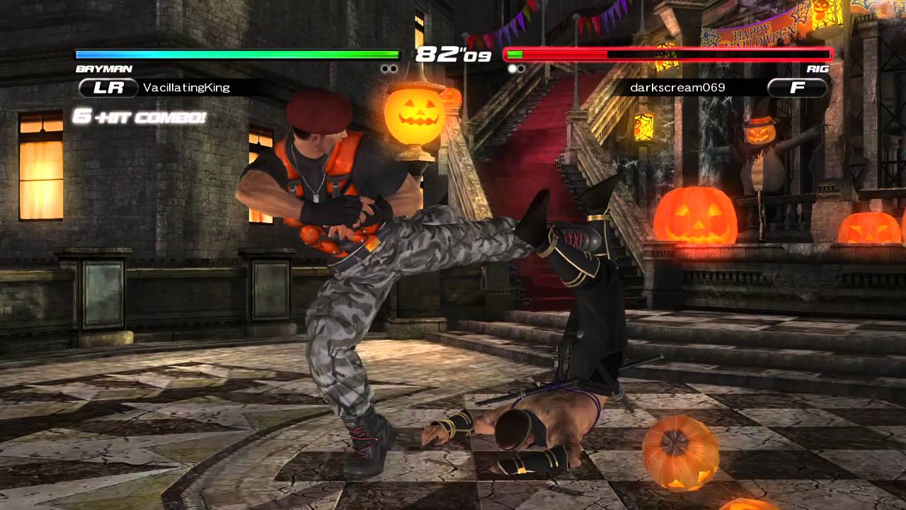 DOA5LR Bayman vs Rig - YouTube