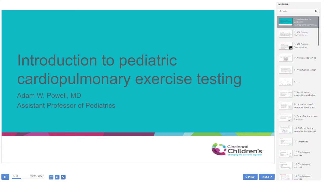 Introduction to Cardiopulmonary Exercise Testing (CPET) - YouTube
