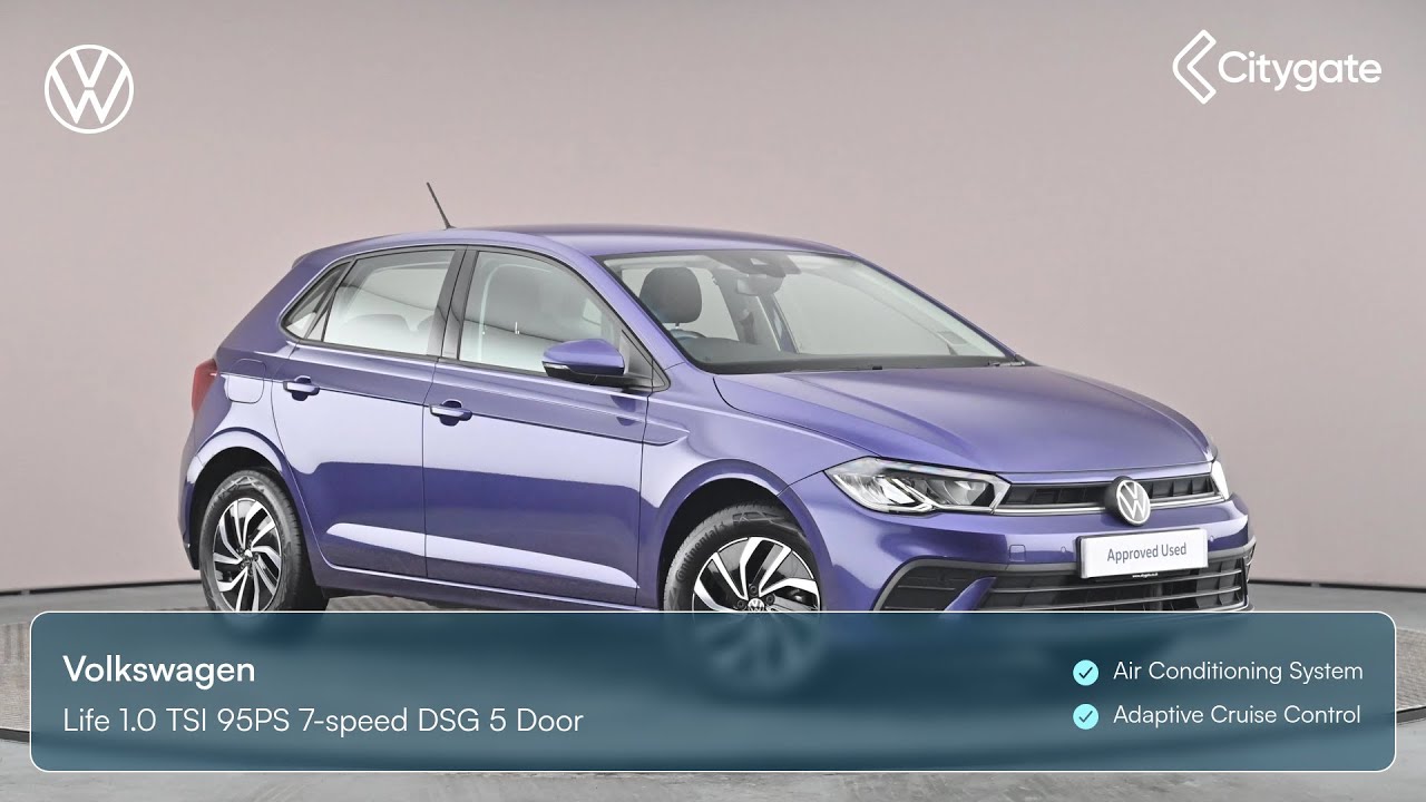 Volkswagen Polo - Life 1.0 TSI 95PS 7-speed DSG 5 Door - Citygate ...