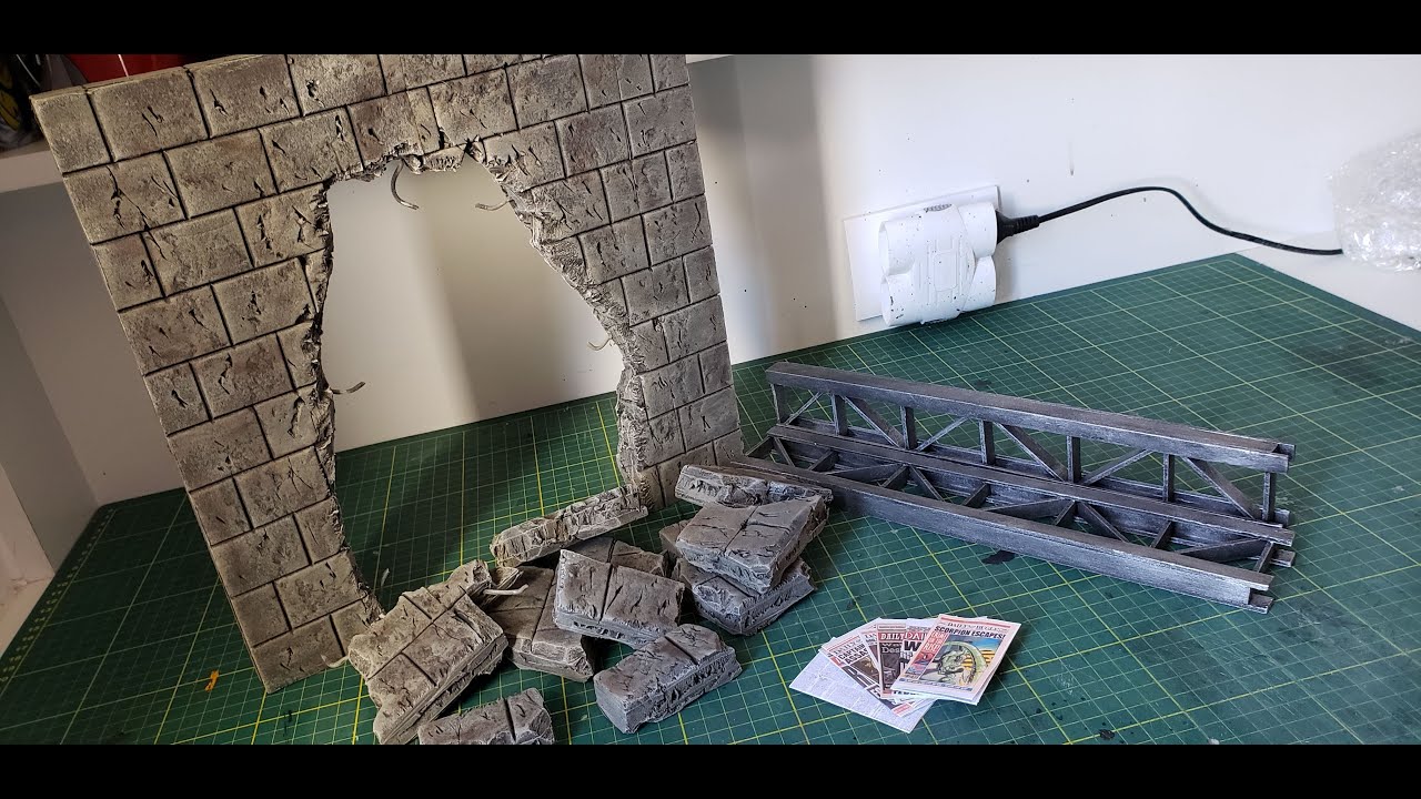 Dio's Mio Dioramas Props Kit 01 - YouTube