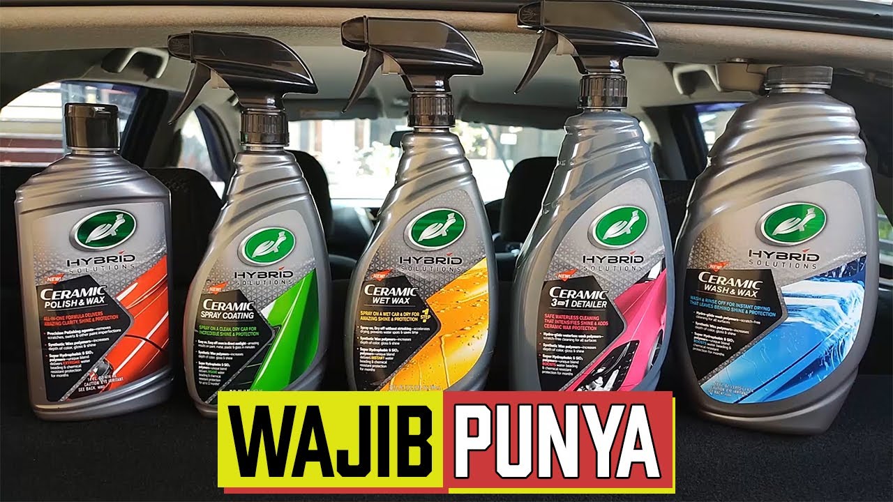 Penjelasan Line Up Turtle Wax Hybrid Solutions - YouTube