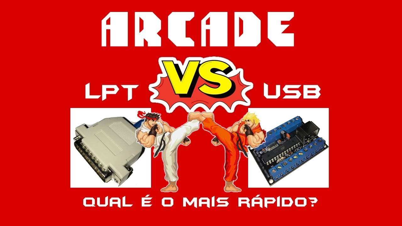 LPT VS USB - Arcade - Input Lag - YouTube