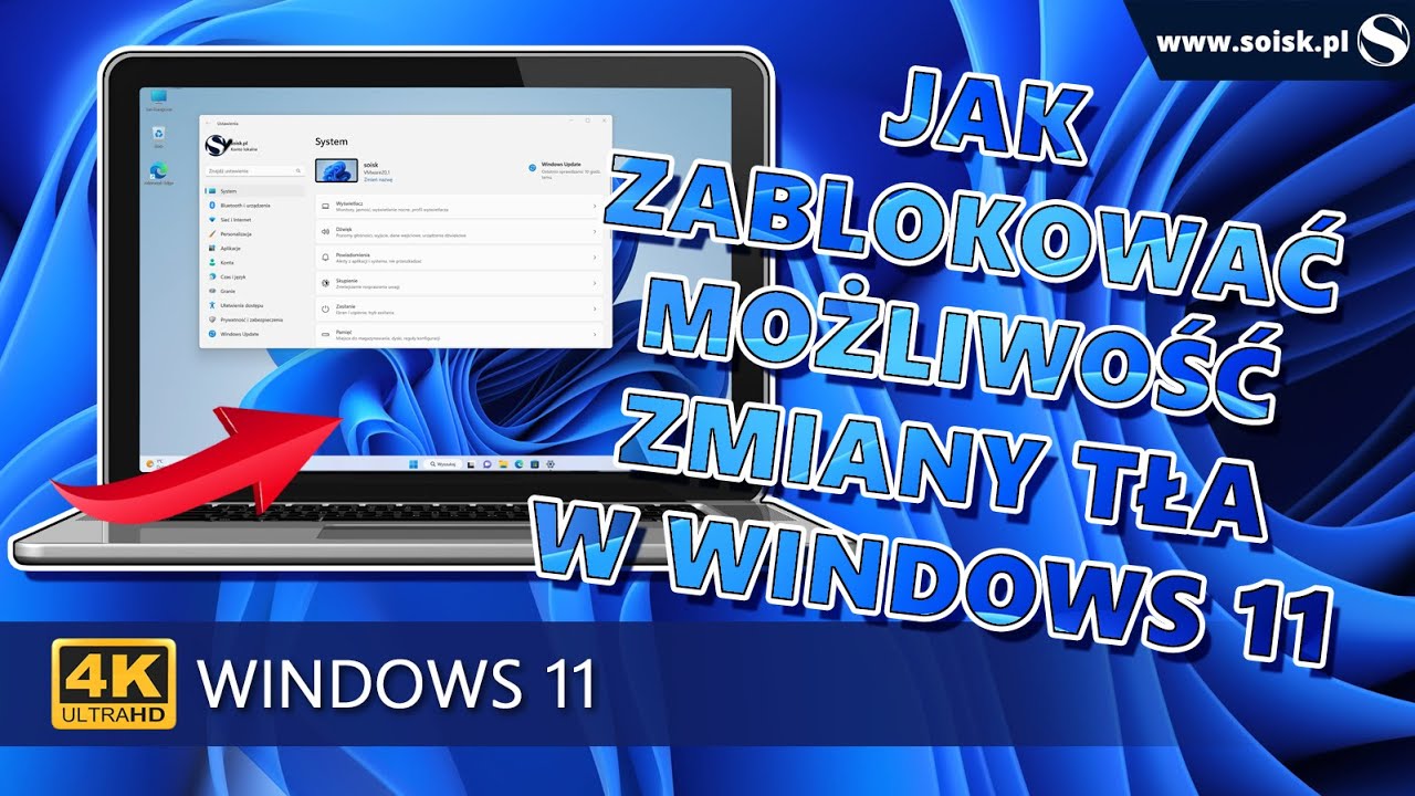 Jak zablokować możliwość zmieniania tła pulpitu w systemie Windows 11 ...
