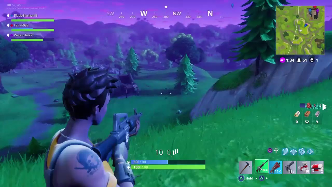 Fortnight Trying to Win (First Video) - YouTube