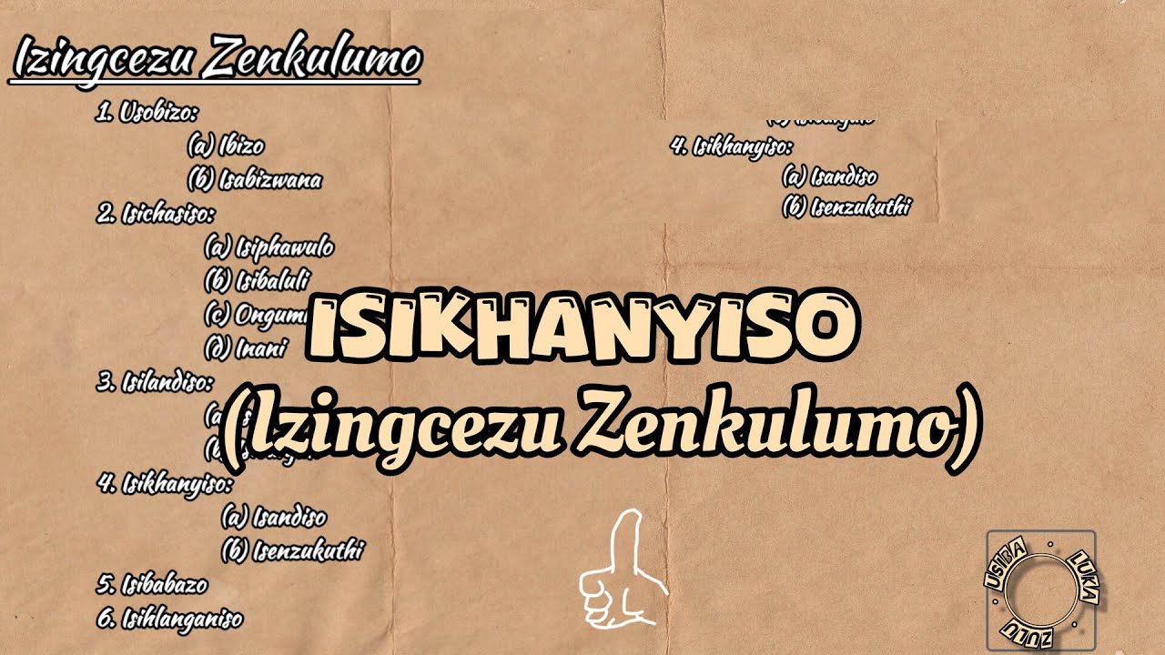 Isikhanyiso (Izingcezu Zenkulumo) | Parts of Speech | Adverb ...