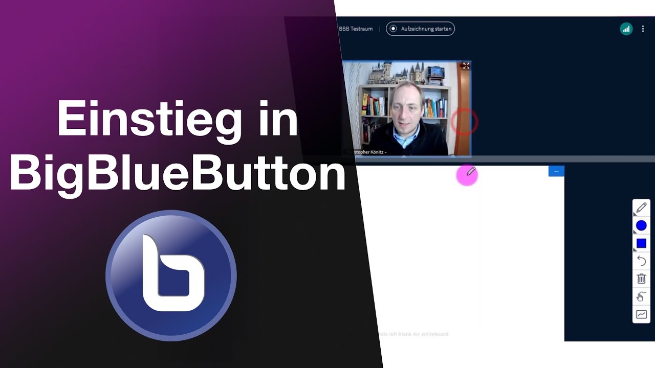BigBlueButton - Das Einsteiger-Tutorial für Lehrer und Dozenten - YouTube