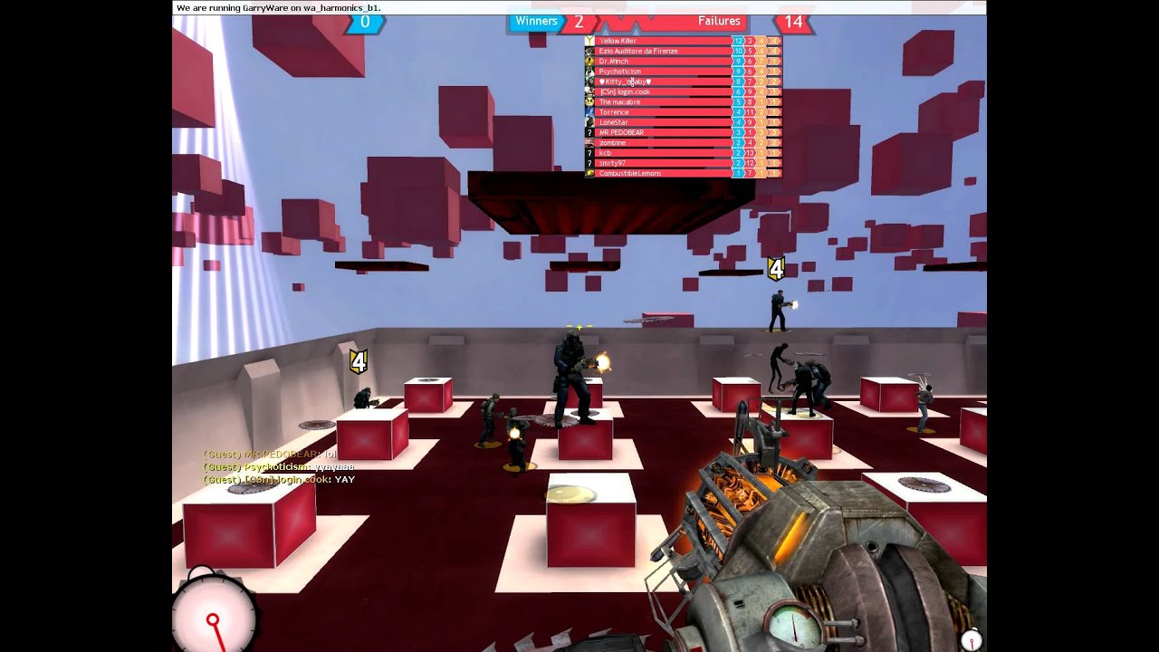 zombine playes freeta server (garrywhare) - YouTube