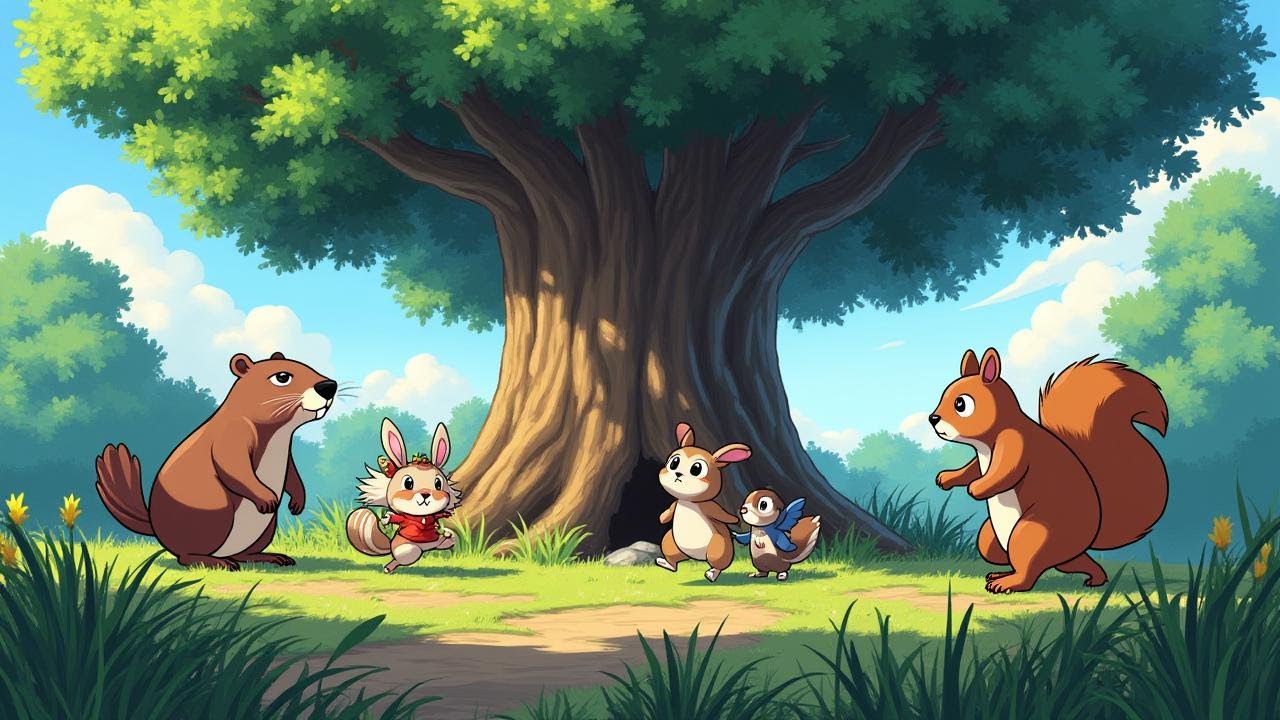 Oliver the Squirrel: Saving the Great Oak - YouTube