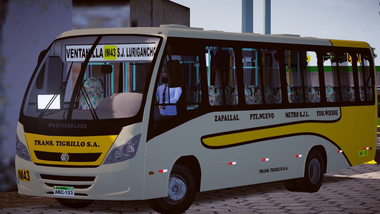*LANZAMIENTO* Skin TIGRILLO S.A. [IM43]|Neobus Thunder + II VW 9-150 ...