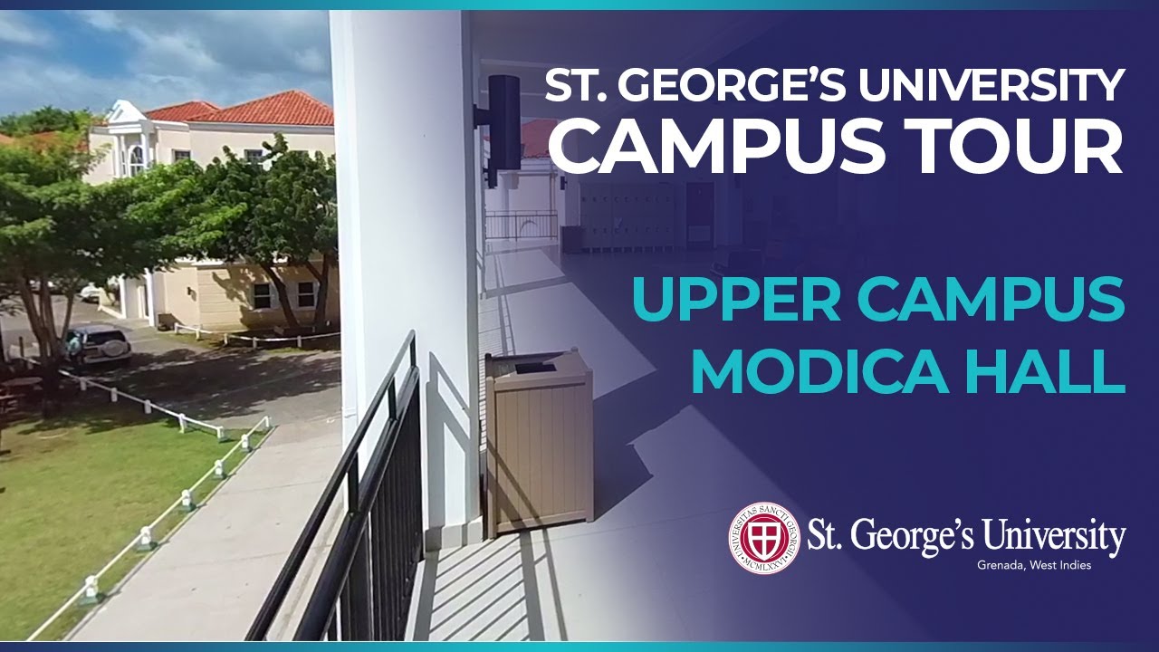 St. George's University Campus Tour - Upper Campus - Modica Hall - YouTube