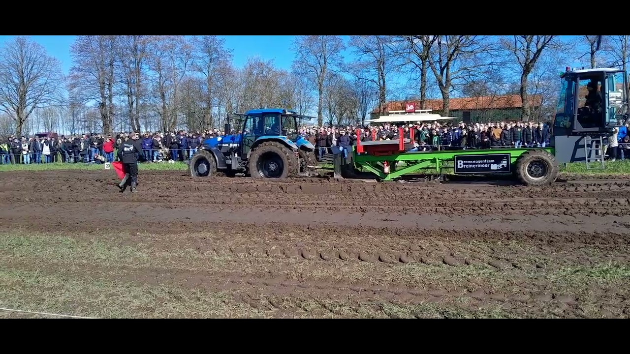 Ford 8360 New Holland Treckertreck Breinermoor - YouTube