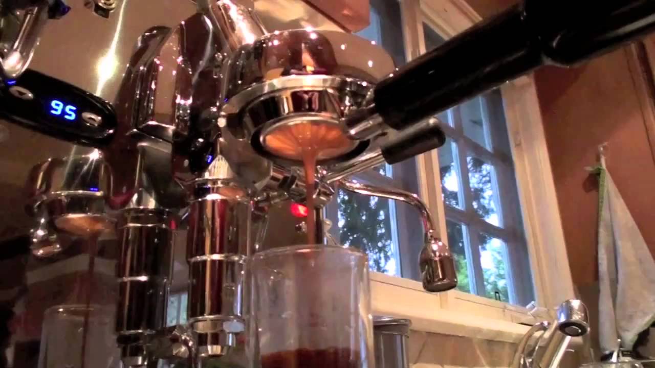 Expobar Brewtus III-V Naked Shot - 2nd attempt. - YouTube