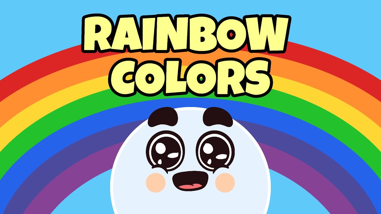 Rainbow Colors Song | Colors for kids | ROYGBIV Red Orange Yellow Green ...