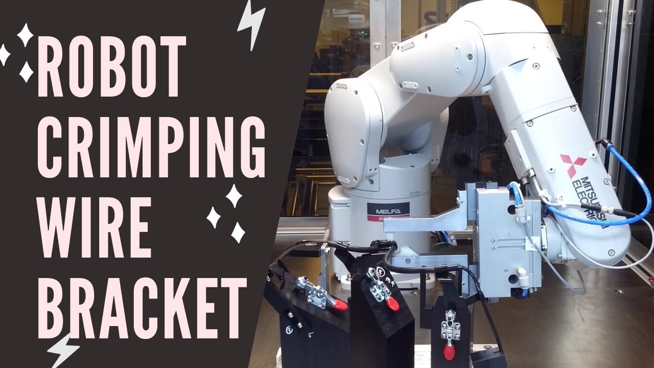 6-Axis Industrial Robot Crimping Wire Bracket - YouTube