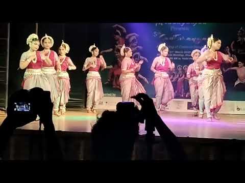 Simran's 1st Odissi dance performance at BHANJA KALA MANDAP, BBSR - YouTube