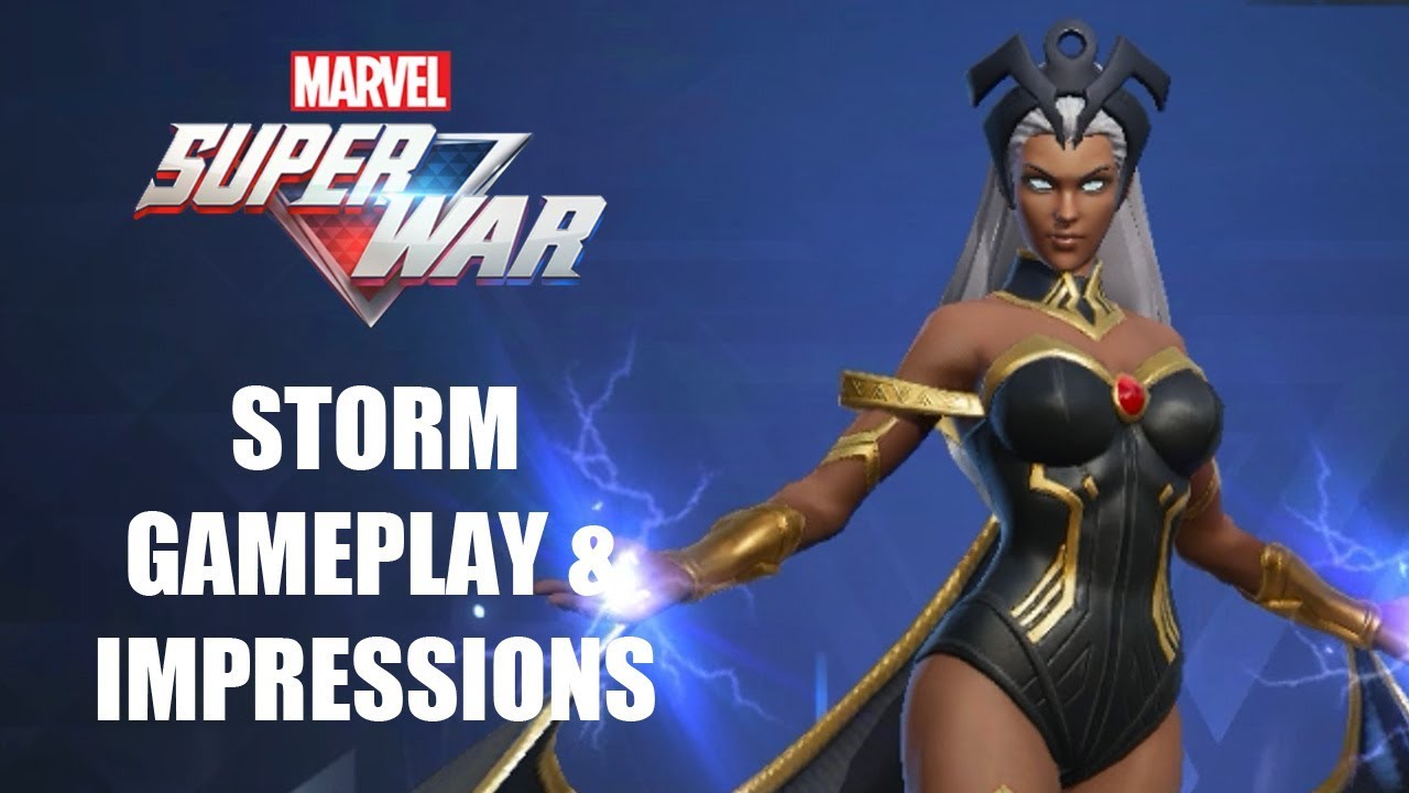 Marvel Super War - Storm First Impressions & Gameplay - YouTube