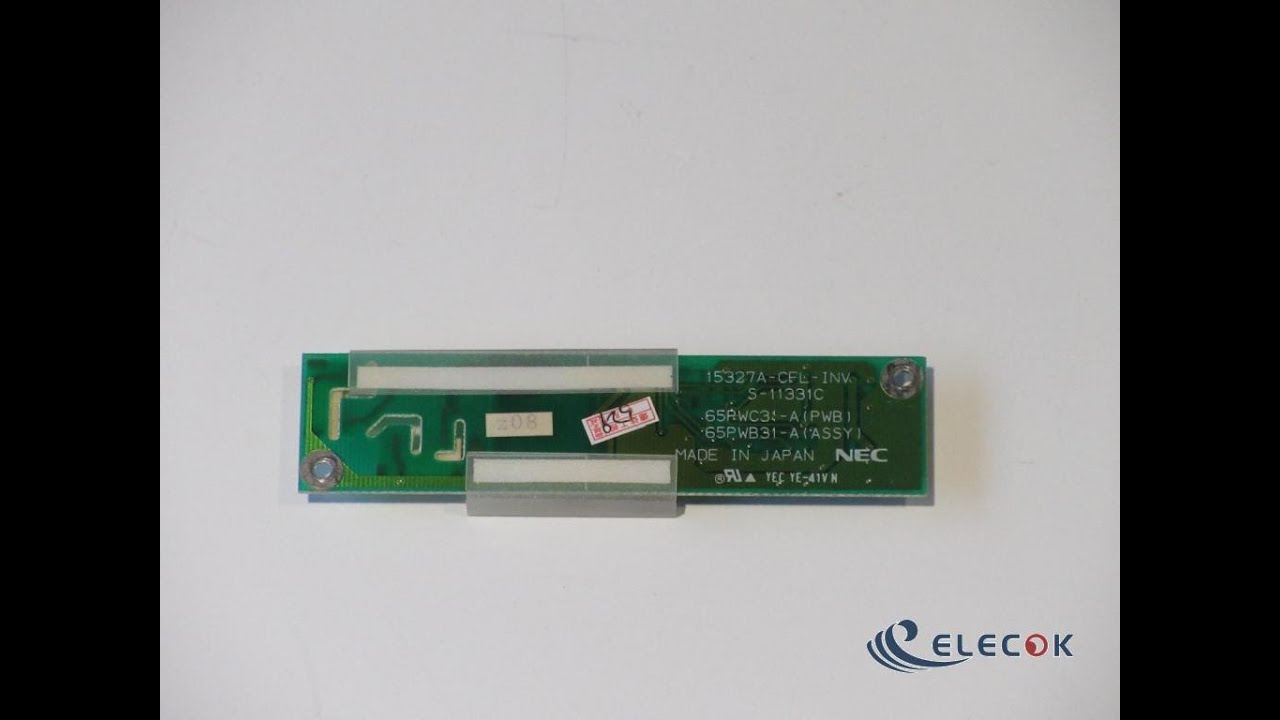 65PWC31-A 65PWB31-A 15327A-CFL-INV,S-11331C LCD INVERTER - YouTube