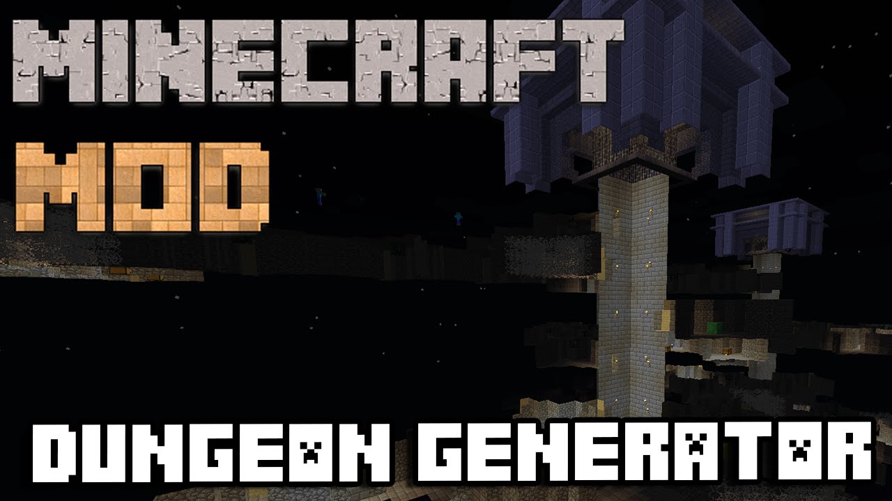 Minecraft Mods 1.8.7 : DUNGEON GENERATOR -- ONE COMMAND - Vanilla Mod ...