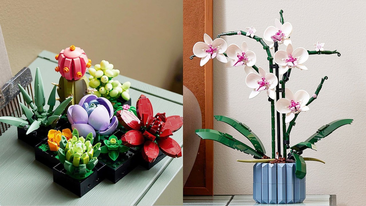 6 Amazing Lego Plants You Need To See! - YouTube