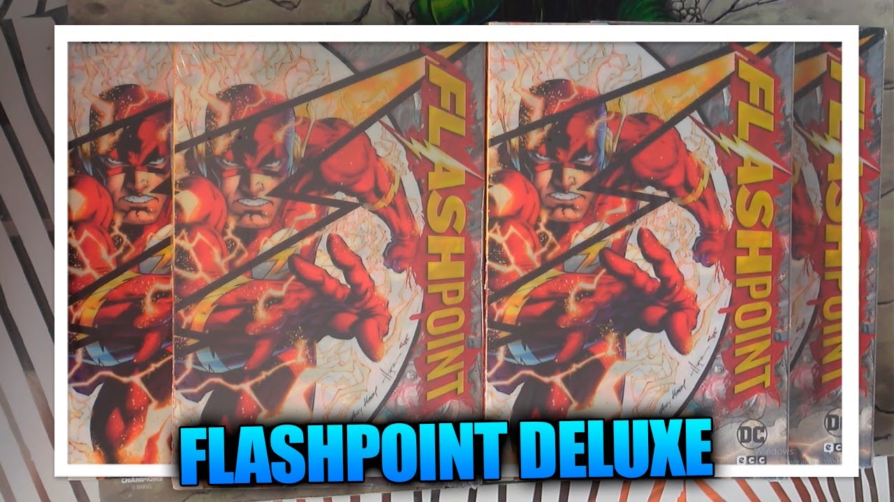 FLASHPOINT edicion DELUXE de ECC le damos un vistazo al COMIC - YouTube
