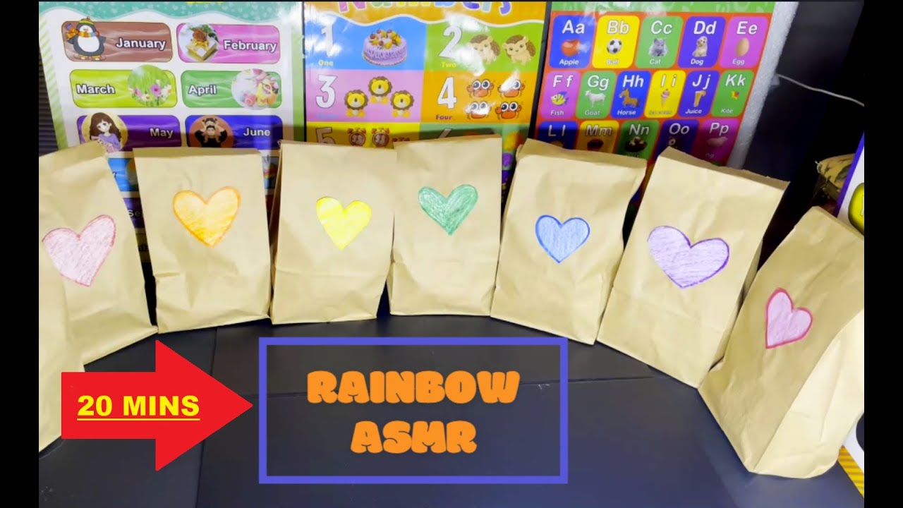 Rainbow Colors ASMR | Fun Learning Videos For Kids - YouTube