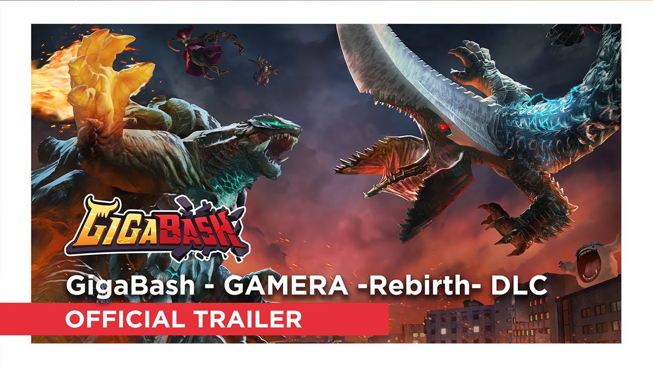 GigaBash - GAMERA -Rebirth- DLC - Official Trailer - YouTube