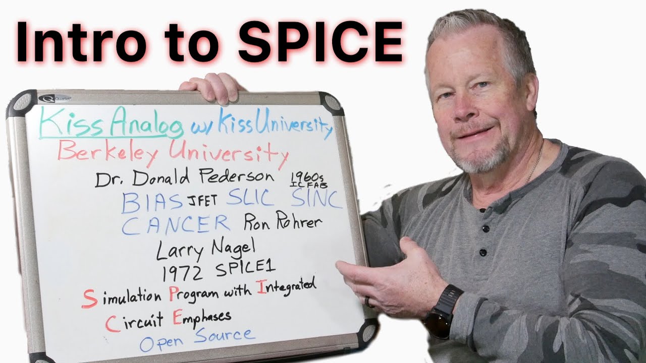 Learn MicroCap SPICE with Kiss University Kiss U 106 - part of my Kiss ...