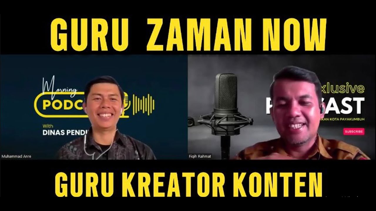 PODCAST PAK GURU I EPS. 1 KABID. PTK DISDIK PAYAKUMBUH I GURU ZAMAN NOW ...