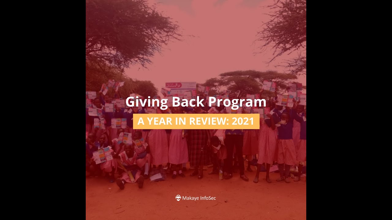 The Giving Back Program: A Year in Review - YouTube