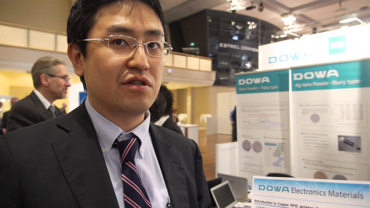 DOWA Launch a Copper Nano Particle Ink for RFID Antenna at Printed ...