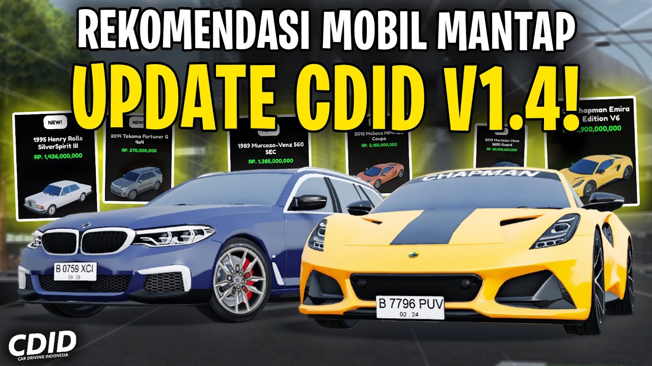 REKOMENDASI SEMUA MOBIL BARU CDID UPDATE V1.4 ! HARUS BELI - Car ...