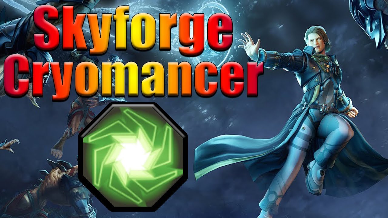 Skyforge New Horizons - Cryomancer Emerald Focus / New planet / Terra / Gameplay - YouTube