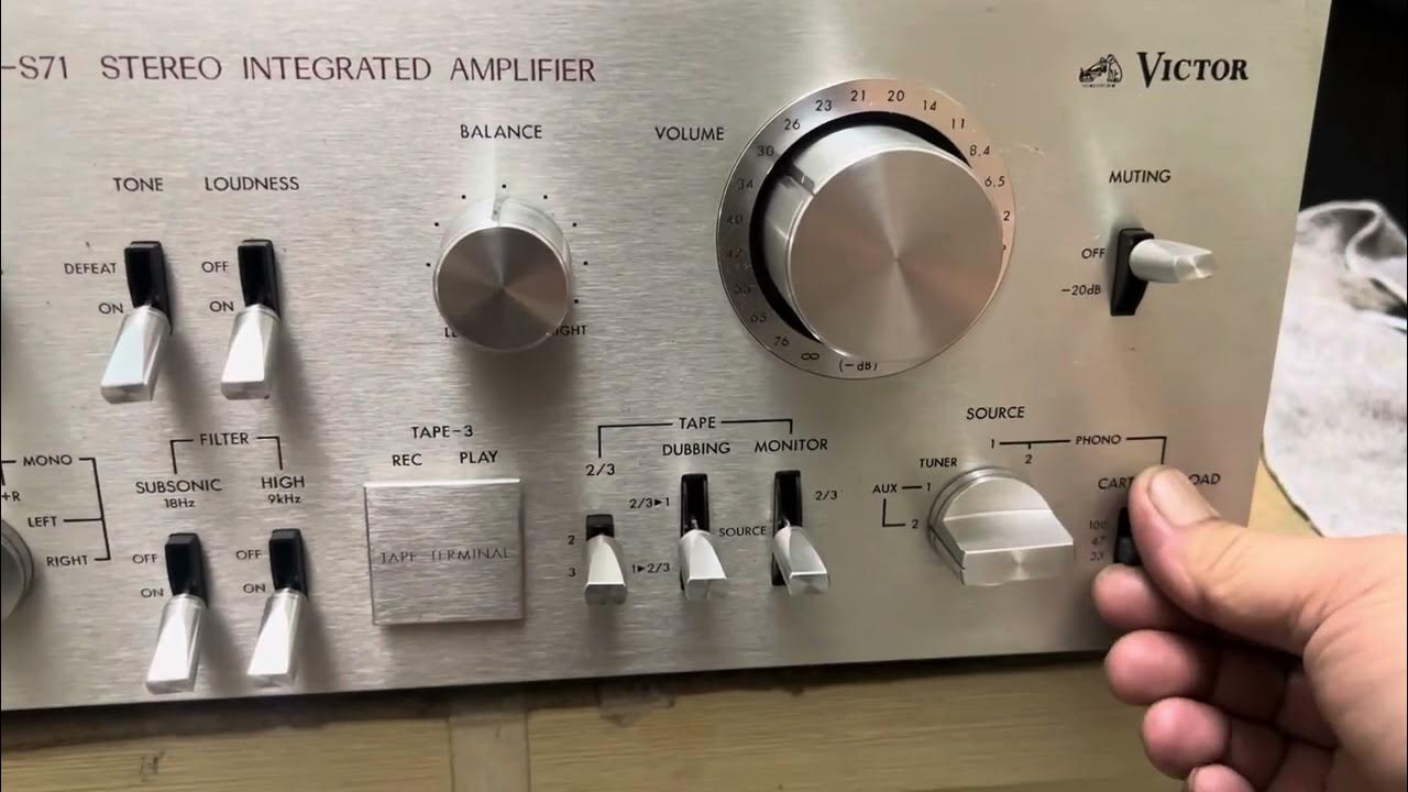 Amlpy Victor Ja-S71 - YouTube