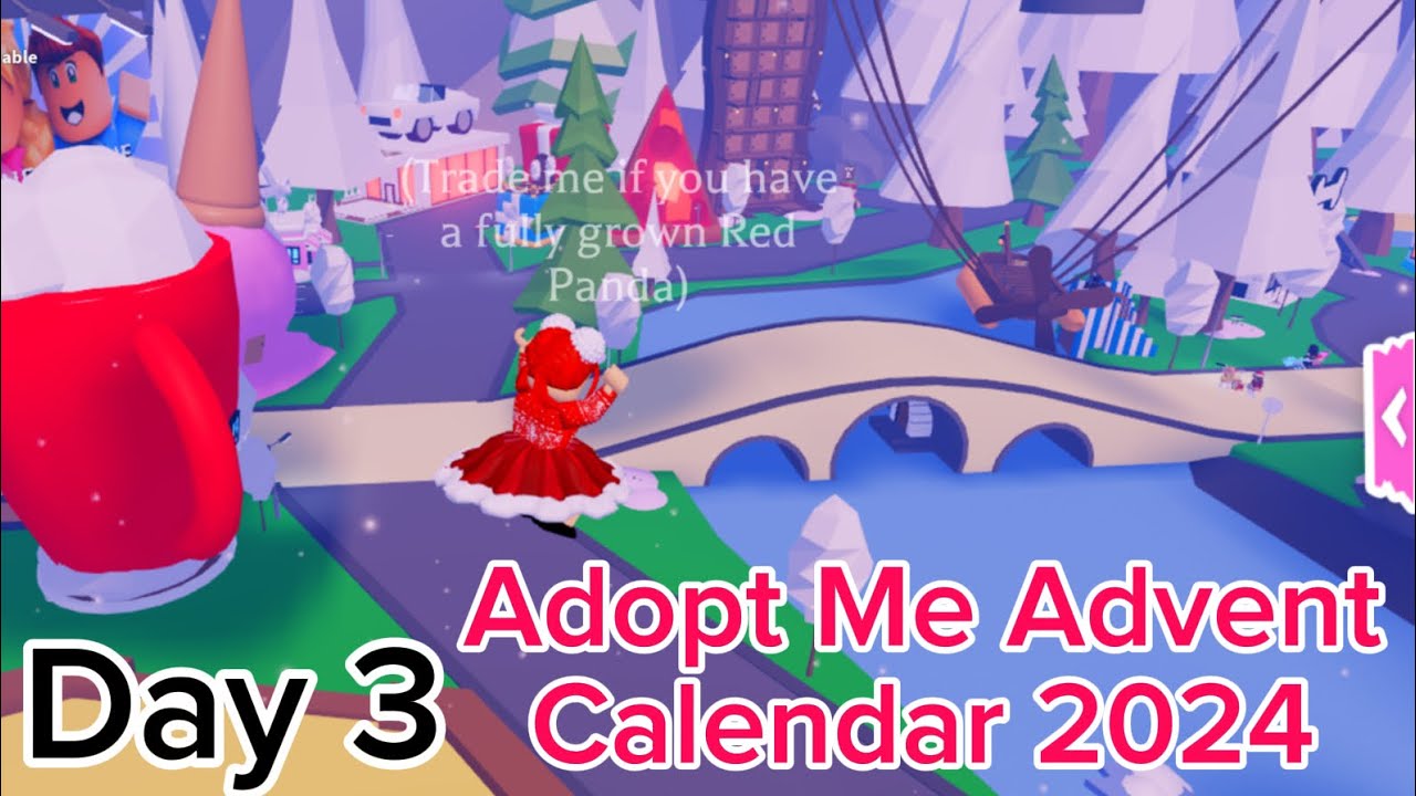 Adopt Me Advent Calendar 2024 - Day 3 - YouTube