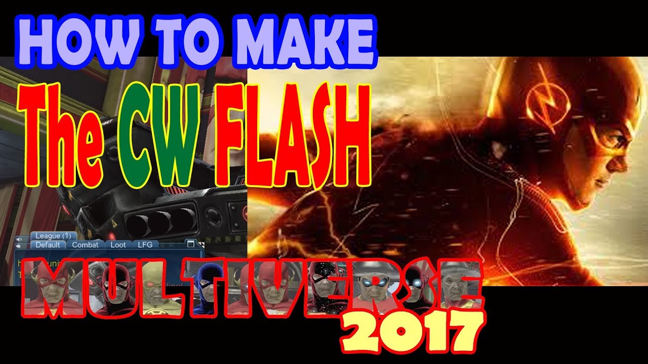 DCUO How to make the CW Flash - YouTube