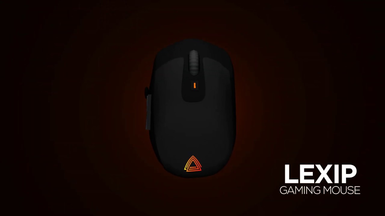 Fase 4 Lexip Gaming Mouse Model 3D - YouTube