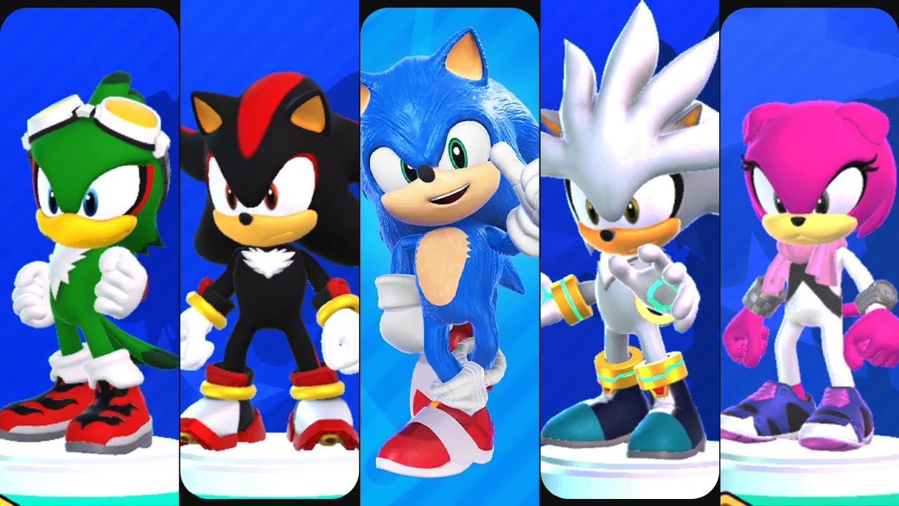 *ALL* Characters in SONIC RUMBLE - YouTube